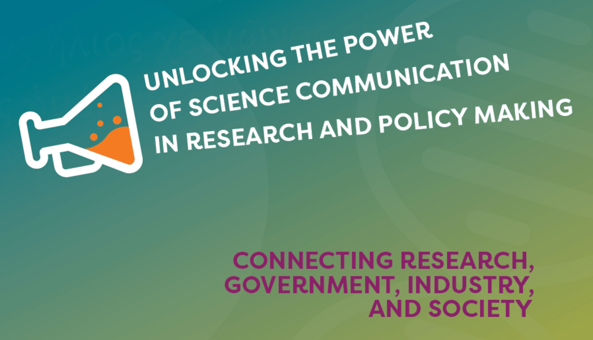 Resolvo at the conference “Unlocking the Power of Science Communication ...